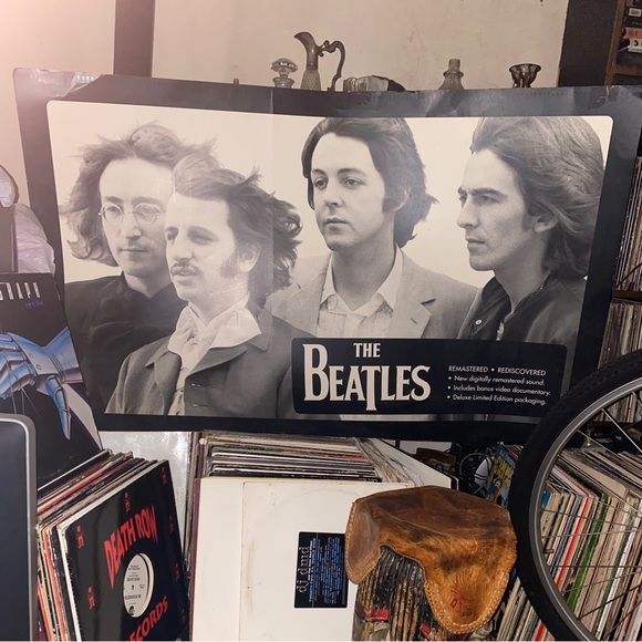 The Beatles | Art | The Beatles Promo Album Poster Thick Cardboard ...
